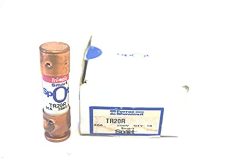 10 NEW FERRAZ SHAWMUT TR20R FUSES – 22k Electric Supply