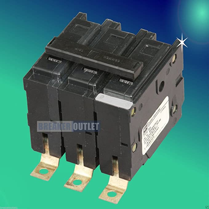New Cutler-Hammer Eaton BAB3040H Quicklag Circuit Breaker 3 Pole 40A 2 ...